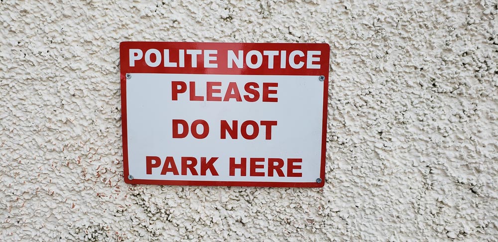 Polite Notice – Lighted Spaces and Landscapes